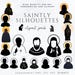 Catholic Saint Clipart Bundle | Saint Outline SVG PNG JPG | Religious ...