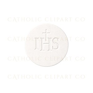 First Holy Communion Clipart, Catholic Host & Chalice IHS Symbols ...