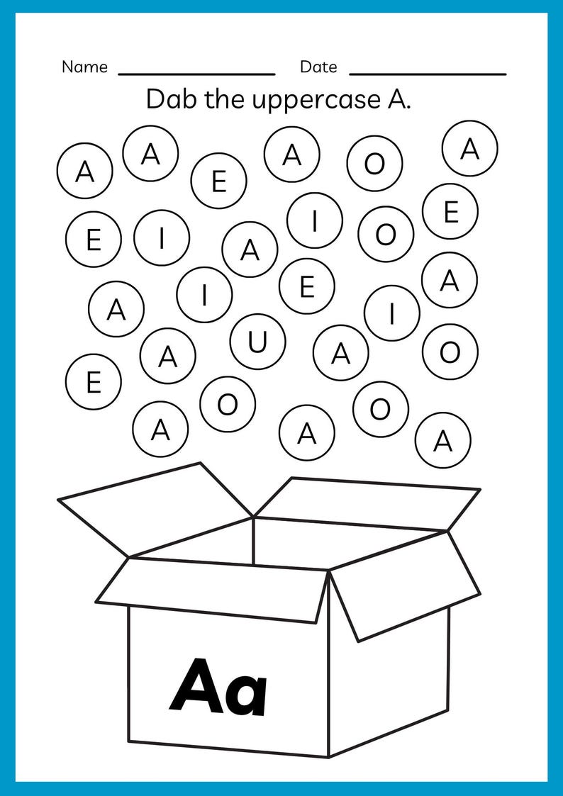 Alphabet Letter Sounds 100+ Printable Worksheets A-Z Learn to Write ...