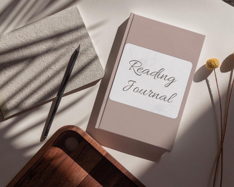 20-page Reading Journal Printable | Book Tracker (A4, A5, US Letter) - Etsy