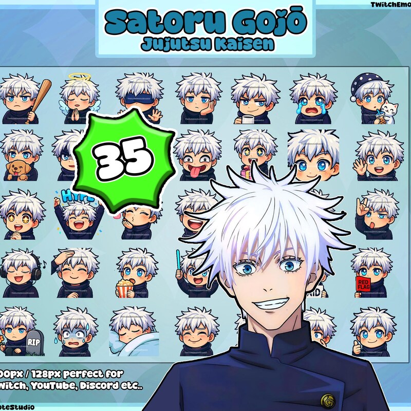 Satoru gojo bundle discord - Etsy.de