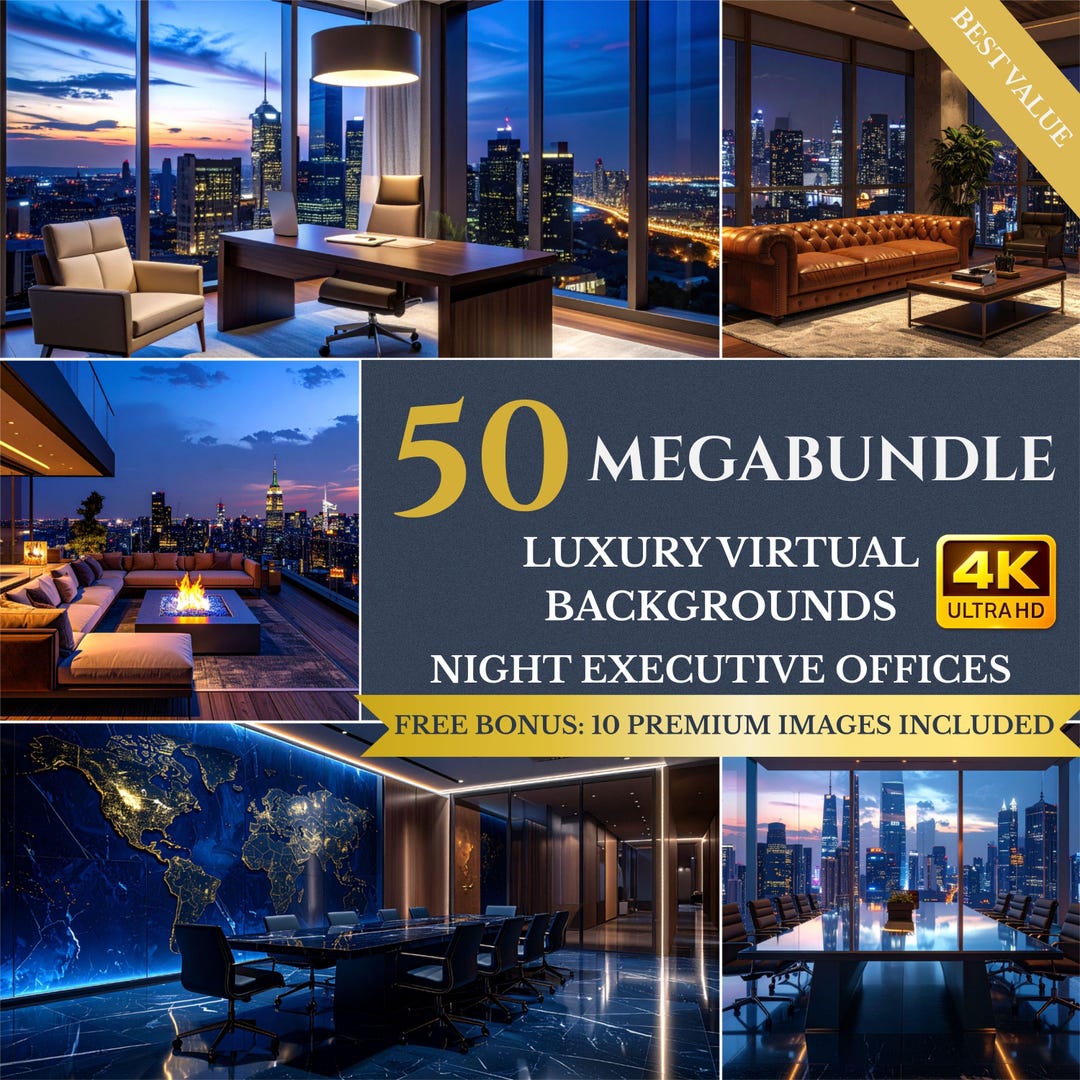 60 Luxury Office Zoom Backgrounds | Professional Law Firm & Executive ...