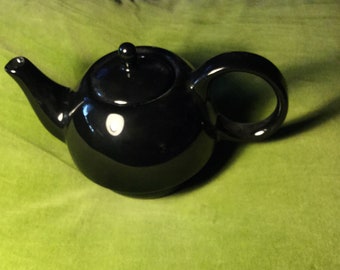 Black teapot | Etsy
