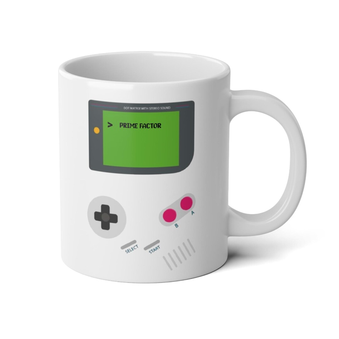 Retro Handheld Console Style Mug Funny Math Mug Geek Coffee Cup Gift - Etsy