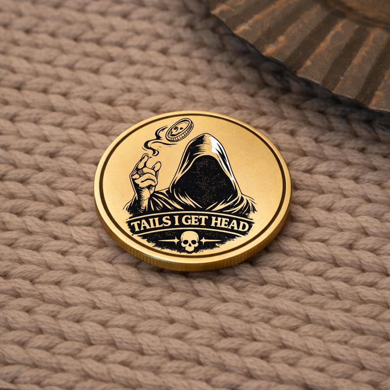 Couples Mature Adult Coin: Date Night Token, GAG Gift for Boyfriend ...