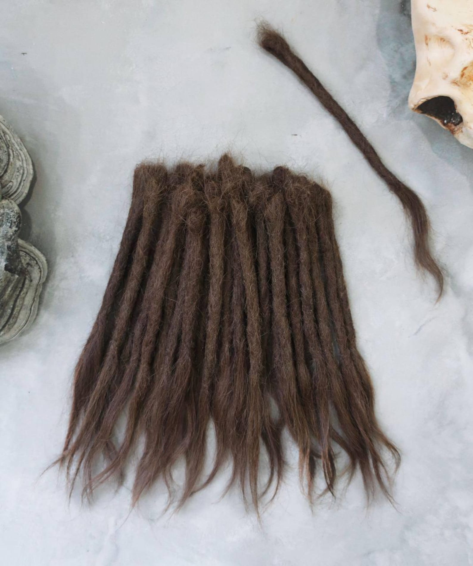Dreadlocks Natural Human Hair Dreads Single Ended and Double Ended - Etsy