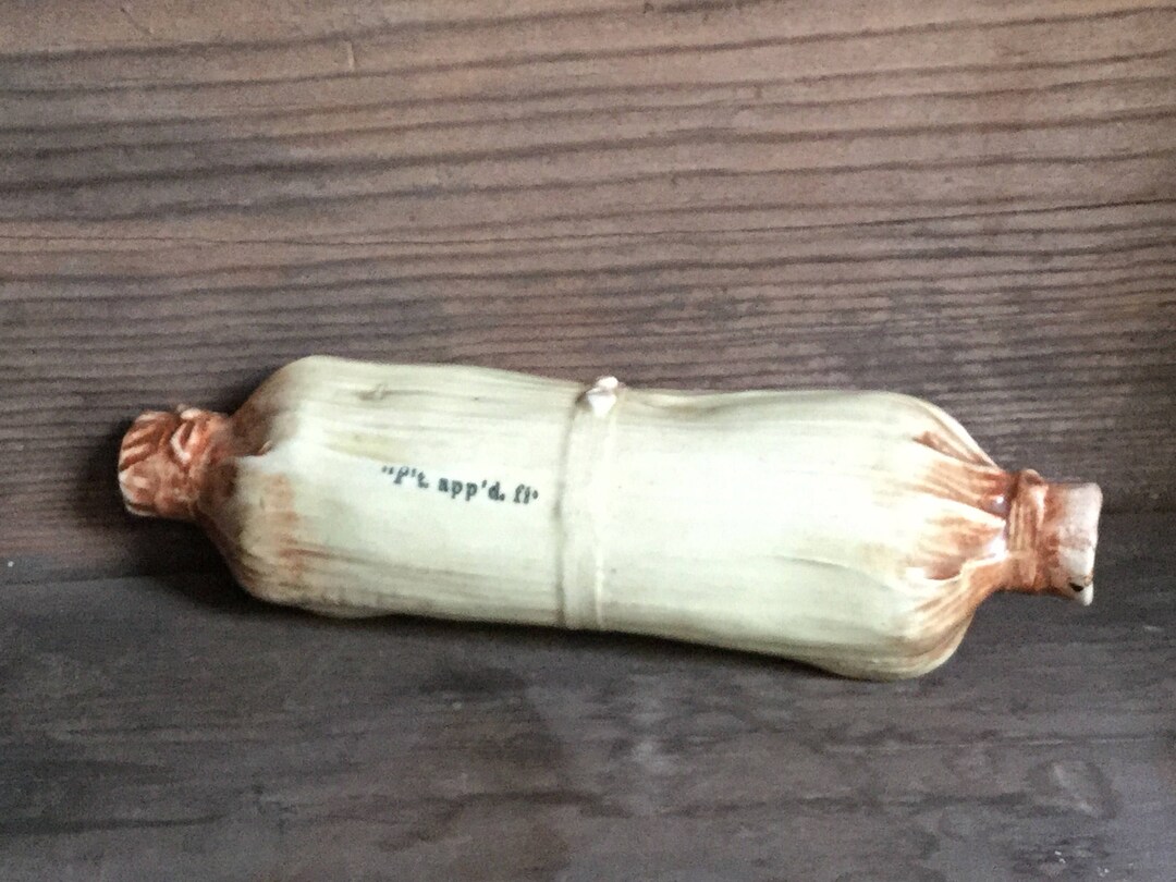 Austria Vintage Porcelain Tamale Flask - Etsy