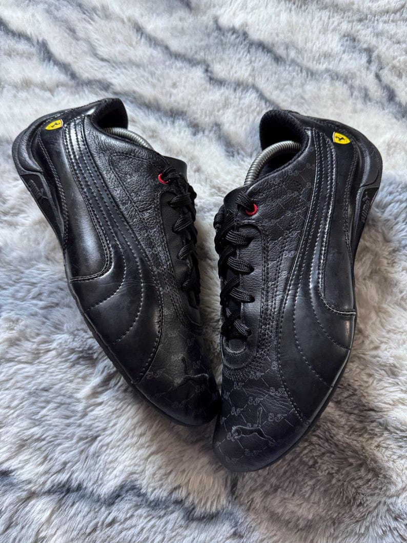 2000’s Puma Ferrari Speed Cat F1 Leather Shoes Size US 8.5 - Etsy Australia