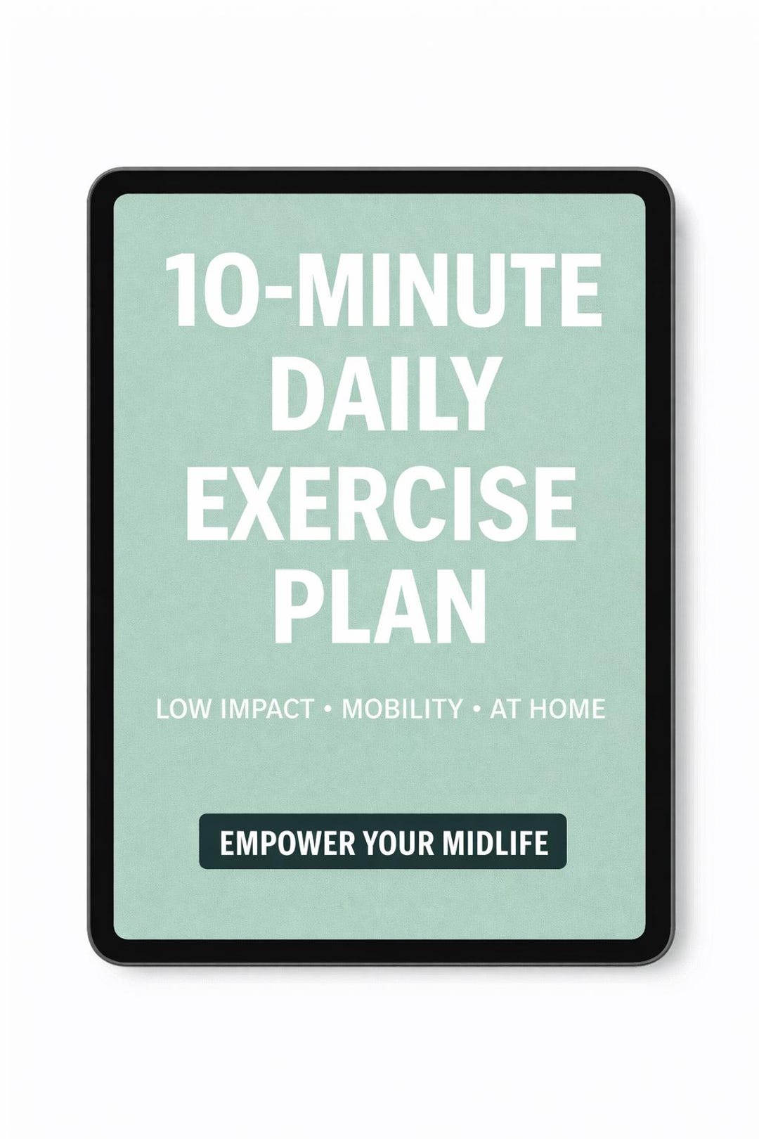10 Minute Daily Exercise Plan for Women Over 40 | Low Impact Mobility ...