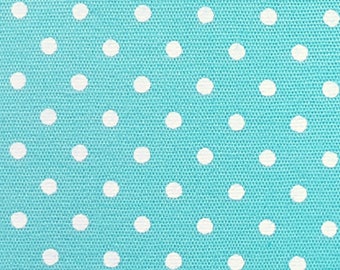Aqua polka dots | Etsy