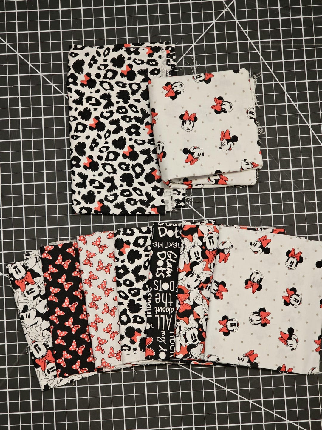 Minnie Mouse Dreaming - Mickey Mouse Dreaming Set, FQ Set, - Etsy