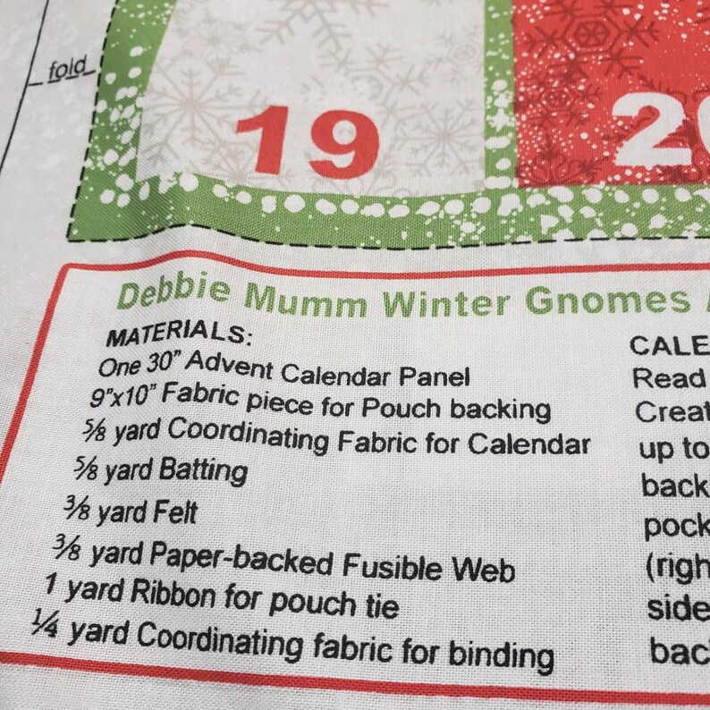 Debbie Mumm Winter Gnomes Panel - Etsy