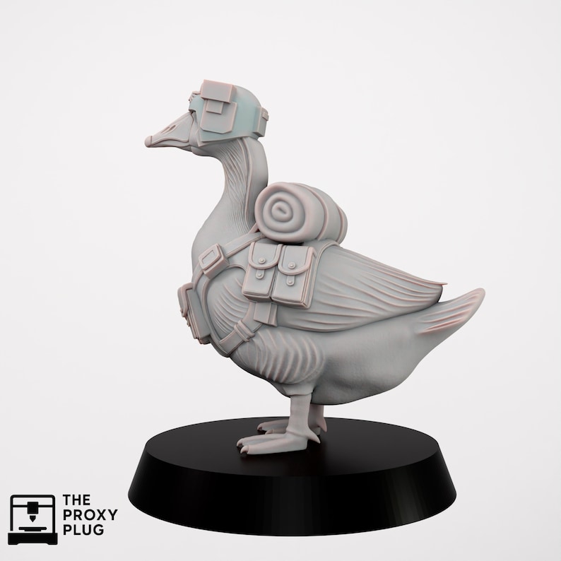 Grimdark Goose Guard Model Gift Tabletop Sci Fi Wargaming Proxy - Etsy