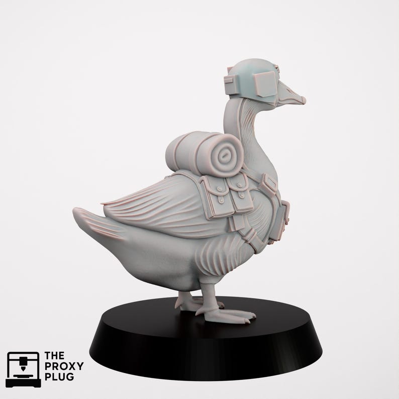 Grimdark Goose Guard Model Gift Tabletop Sci Fi Wargaming Proxy - Etsy