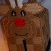 Handmade Plastic Canvas Rudolph Tissue Box Cover - Etsy