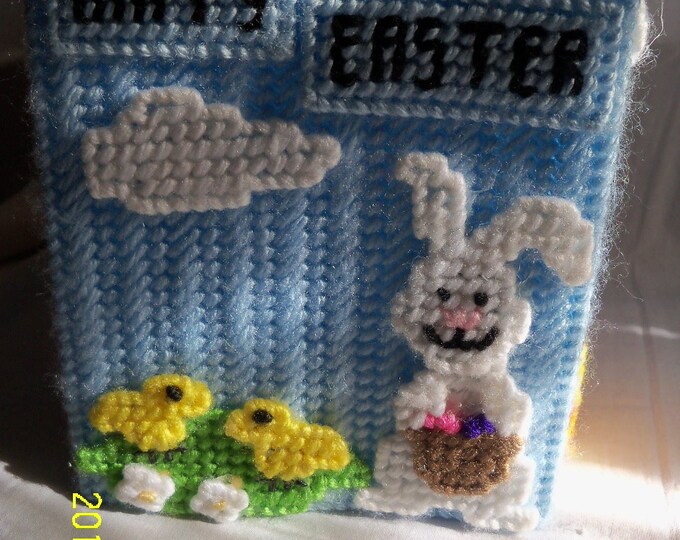 Easter Tissue Box Cover - Etsy