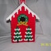 Christmas Holiday Birdhouse Tissue Box Cover - Etsy