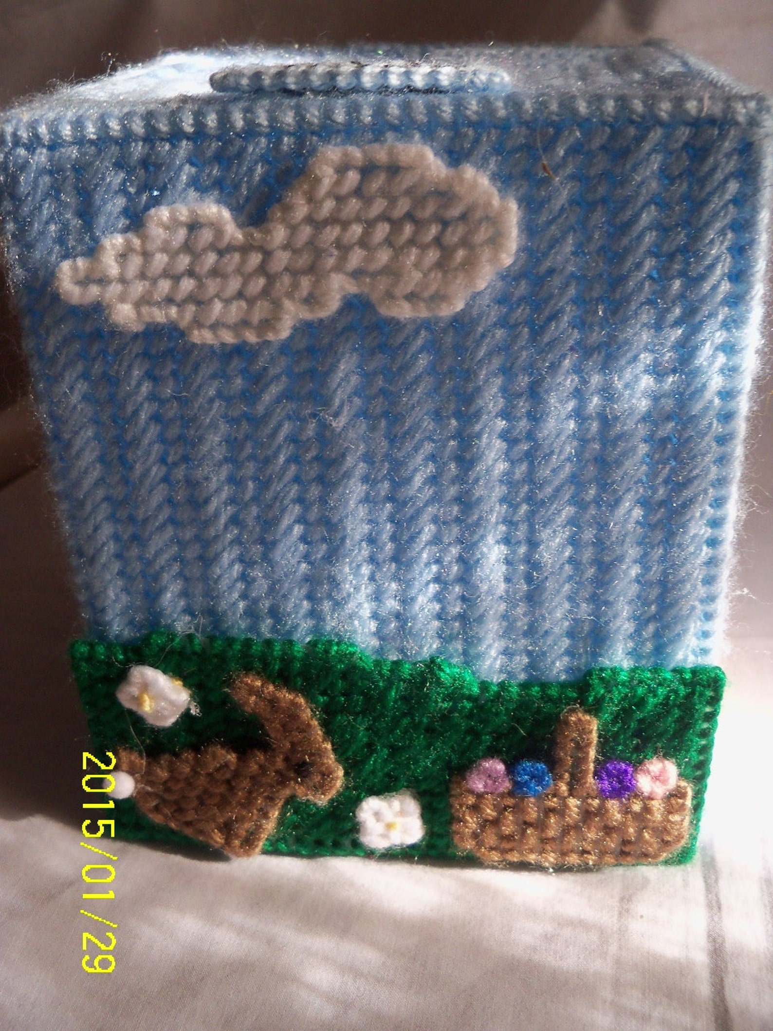Easter Tissue Box Cover - Etsy