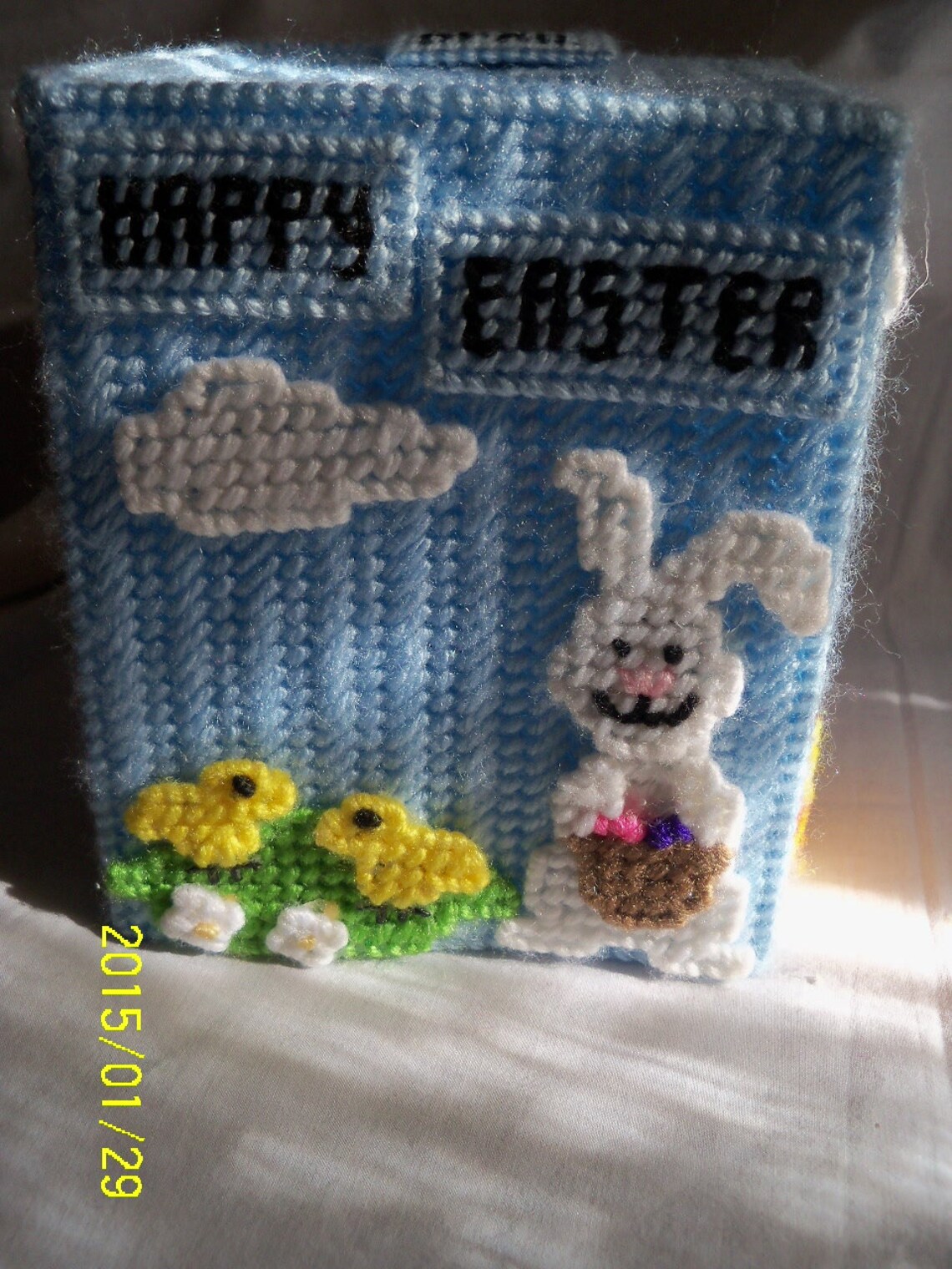 Easter Tissue Box Cover - Etsy