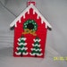 Christmas Holiday Birdhouse Tissue Box Cover - Etsy