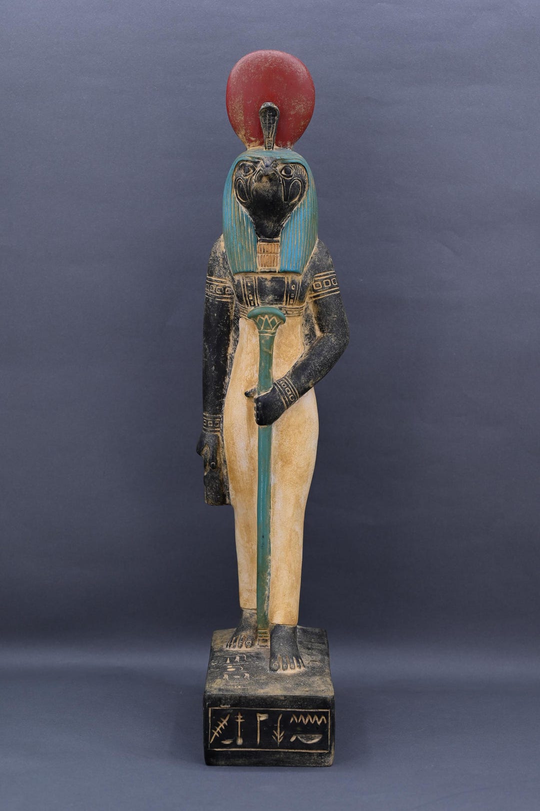 Large Stone Horus Statue - Egyptian God Replica - Made in Egypt - Etsy