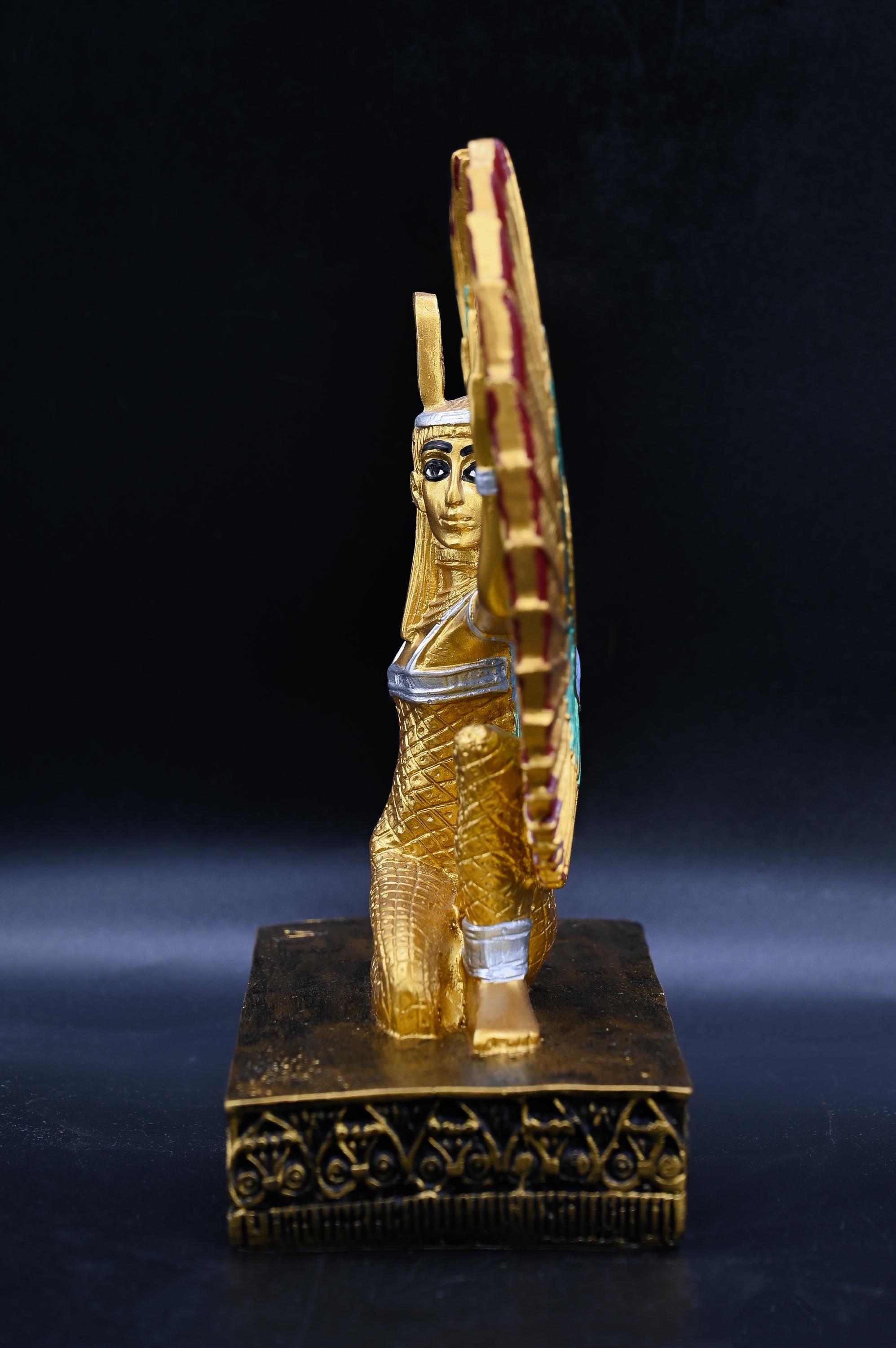 Egyptian Goddess Maat Statue: Open Wings, Made in Egypt - Etsy