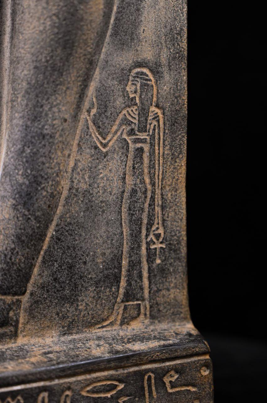 Large Statue of Goddess Sekhmet Standing, Egyptian Art Handcrafted ...