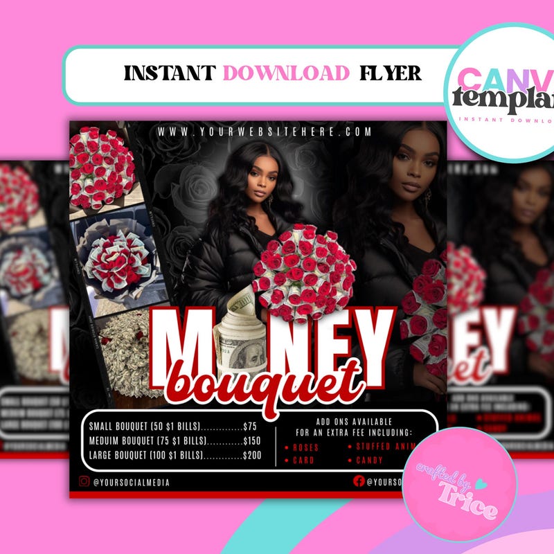 Valentines Money Bouquet - Etsy