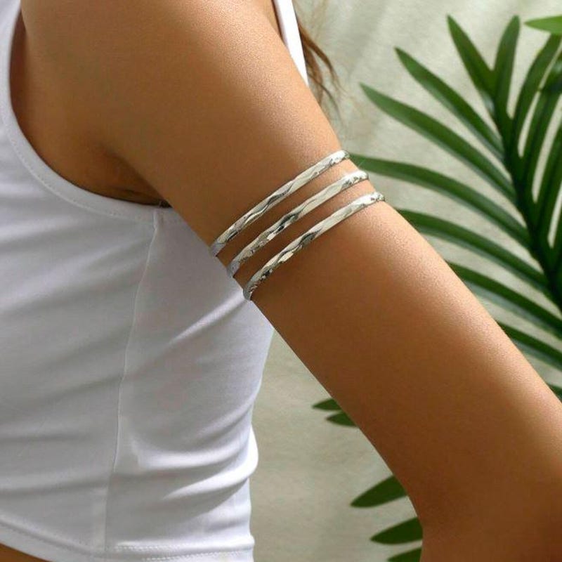 Metal Arm Cuff - Etsy