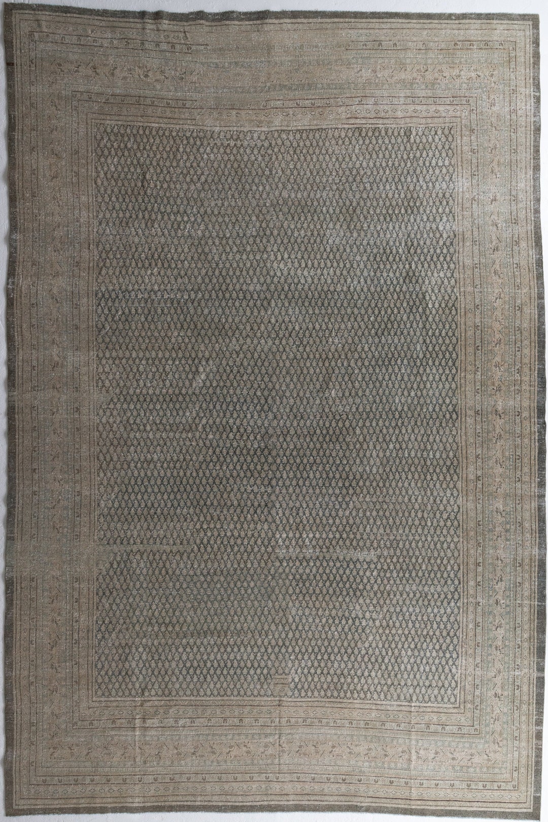 16'5 X 10'5 Antique Persian Sereben Rug Distressed - Etsy