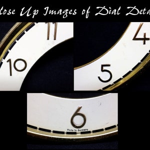 Clock Face Convex Glass Open Face Hinged Brass Clock Picture - Etsy