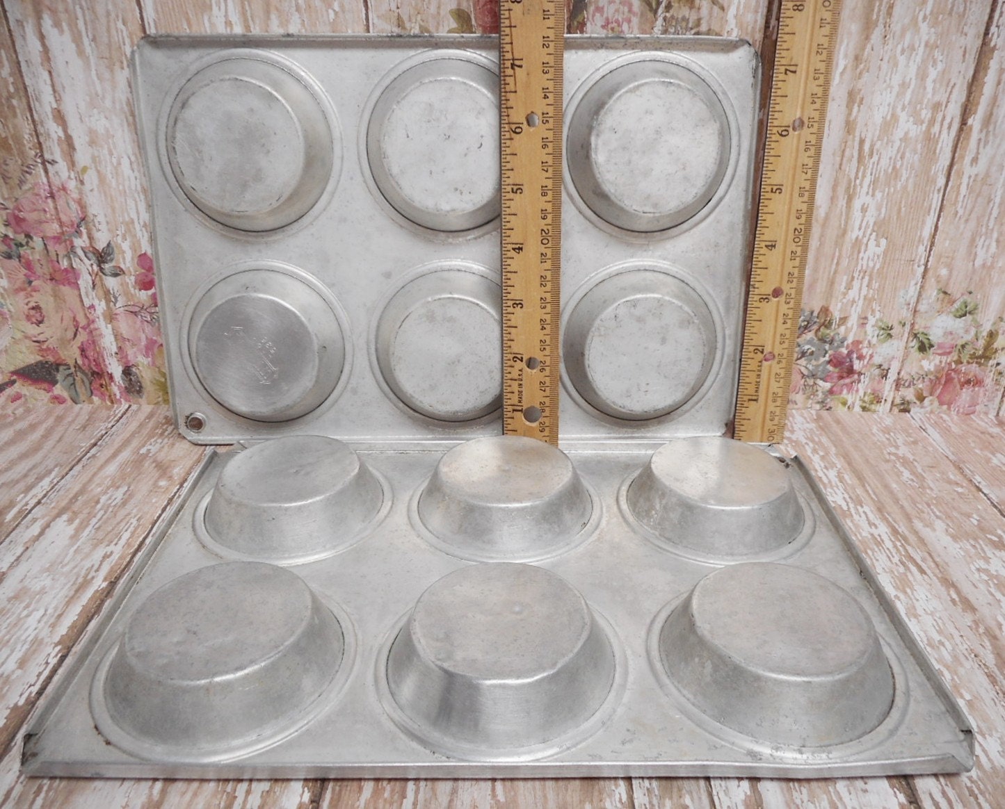 Cupcake Pans Set of 2 Tart Pans Shallow Whoopie Pie Pans | Etsy