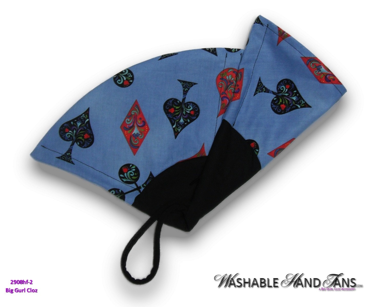 Washable Hand Held Fan Playing Card Suits - Traditional Style - Etsy