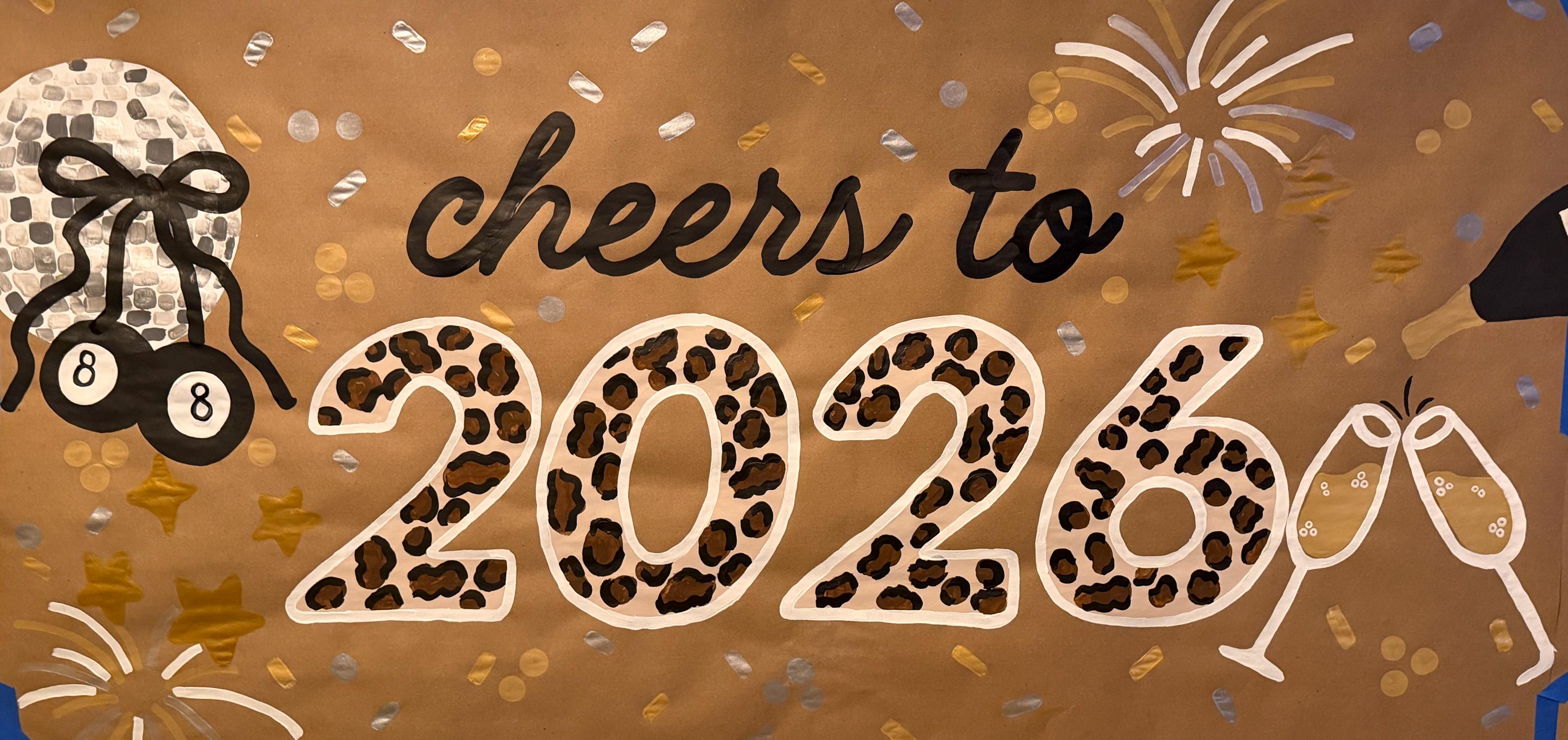 Custom Hand Painted Brown Paper Banner - Etsy