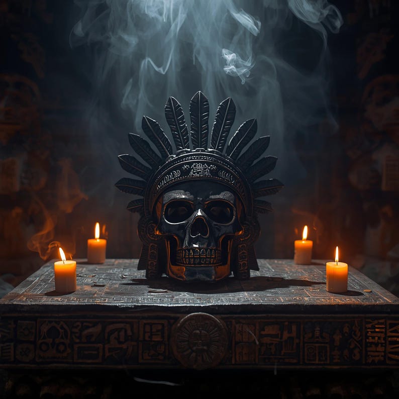 Aztec Death Whistle Skull – Handcrafted Loud Whistle, Authentic Mayan ...