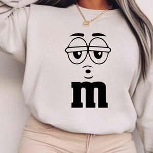 Candy Faces With "m" Svg Png, Lower Case M Candy Faces Svg Png, Bundle ...