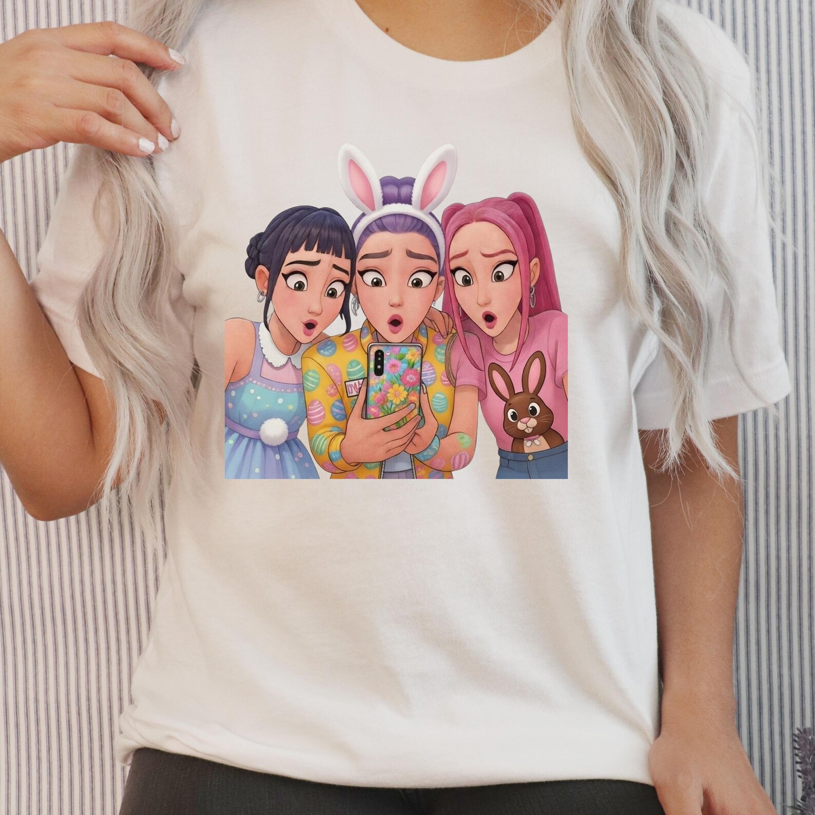 Huntrix Easter Day PNG Bundle, Happy Easter Day Png, Kpop Huntrix ...