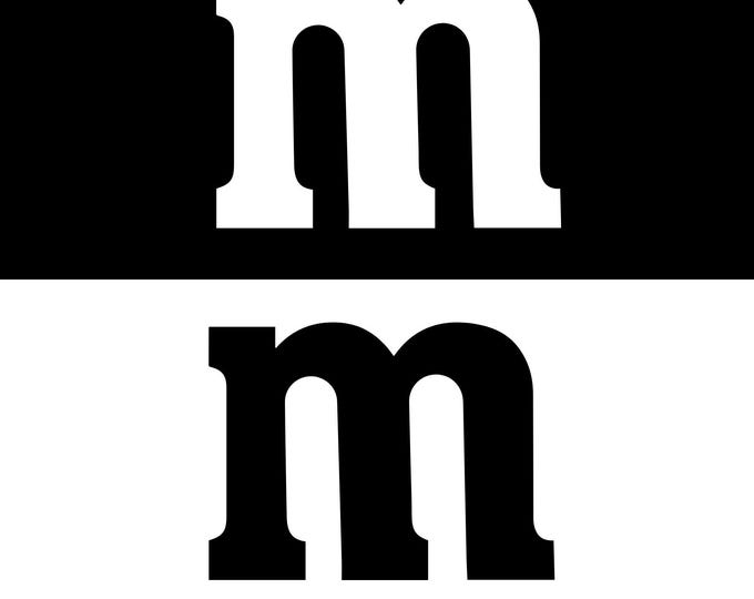 Letter M Costume Svg, Letter M Svg,halloween Costume Svg, M Tshirt ...
