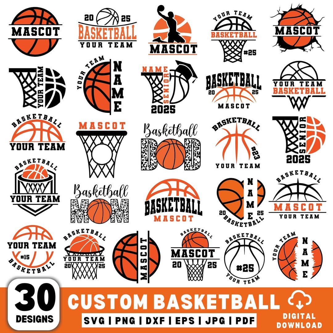 Custom Basketball Team Name Svg, Custom Basketball Team Shirt ...
