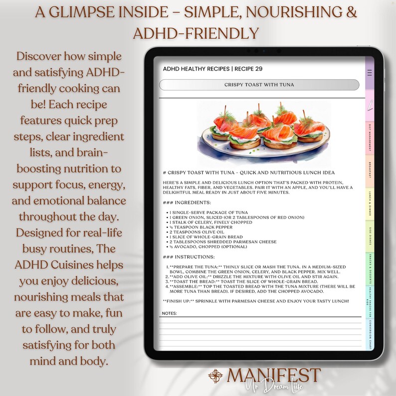 The ADHD Cuisines — 50+ Evidence-based Recipes for Focus, Energy ...