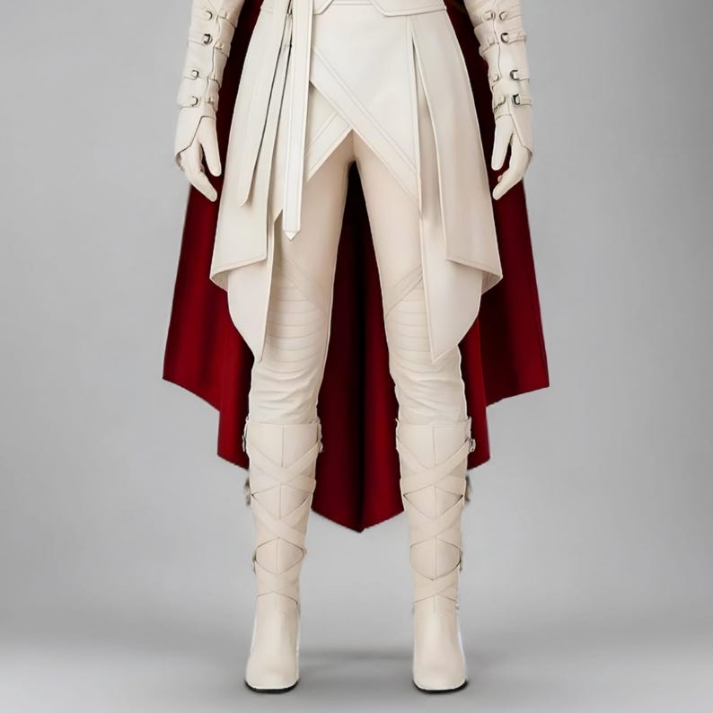 Fantasy Assassin Leather Trench Coat Costume | Gothic Vampire Cosplay ...