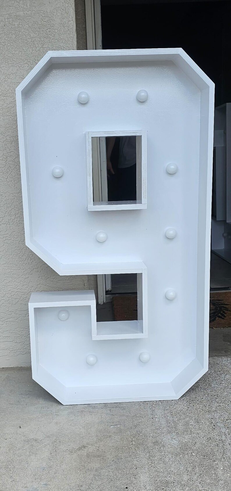 4ft Tall Numbers and Letters Marquee With Lights (not Paint Included ...