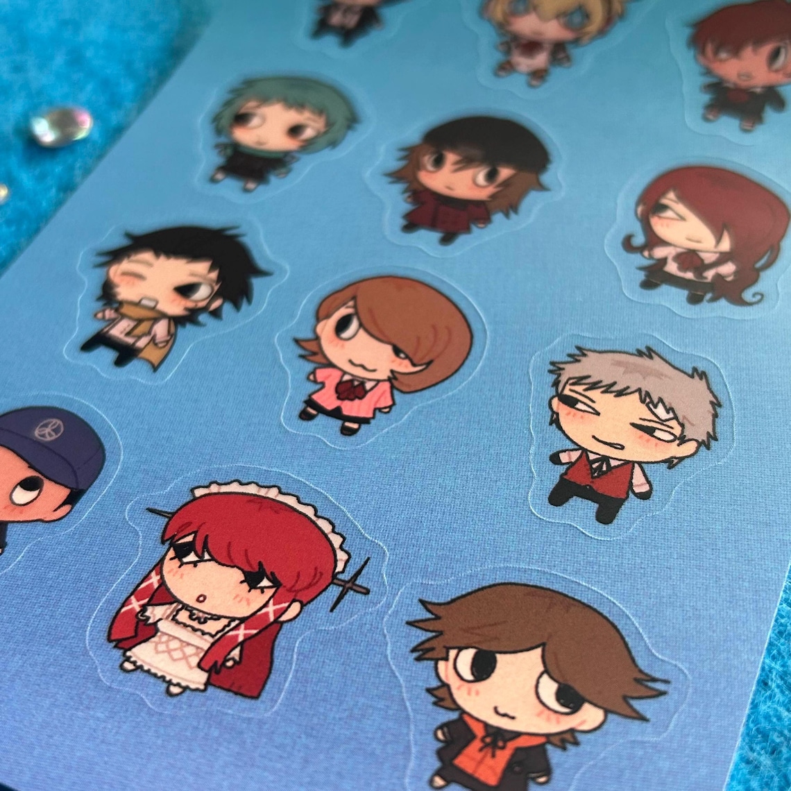 Persona 3 / Persona 4 Sticker Sheet - Etsy