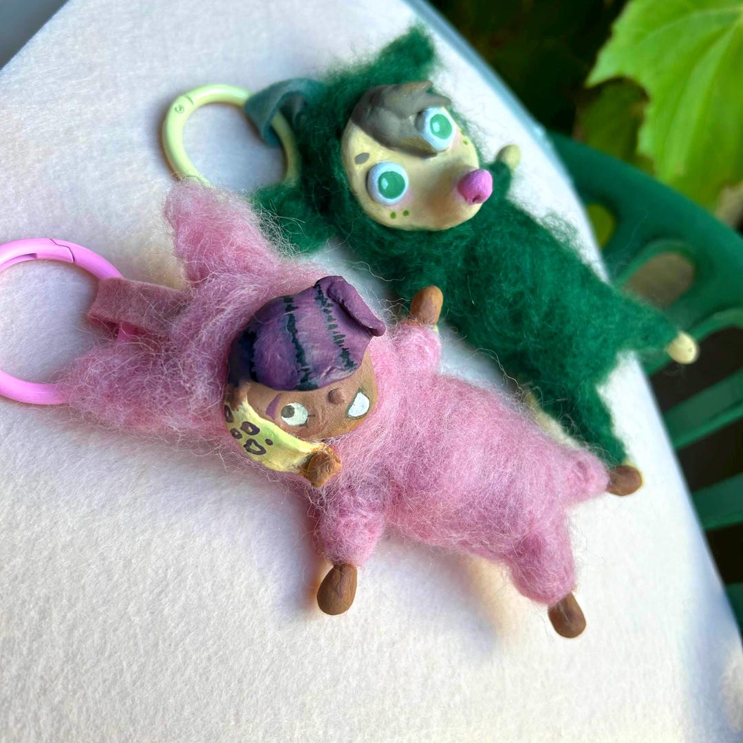 Custom Plush Keychain 14cm - Etsy