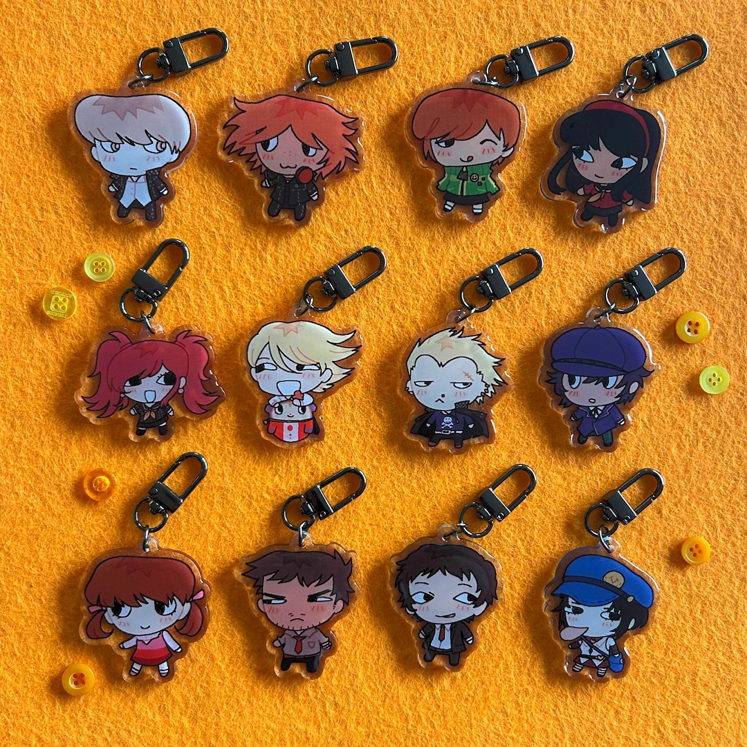 Persona 4 - Acrylic Keychain - Etsy