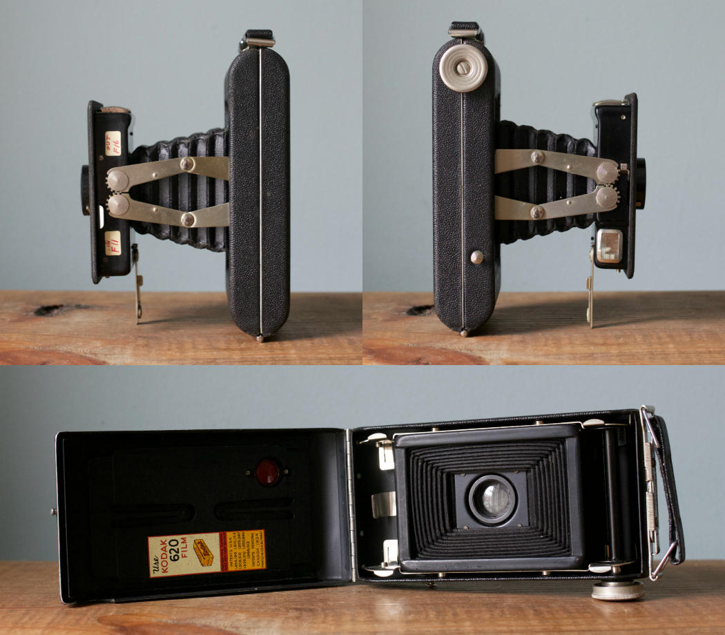 Antique Vintage 1940's Jiffy Kodak Six 20 Series II Compact Pocket ...