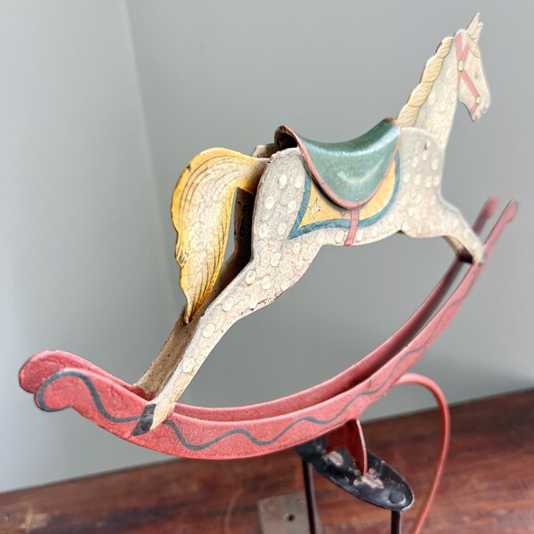 Cowboy on Horse Balance Toy - Etsy