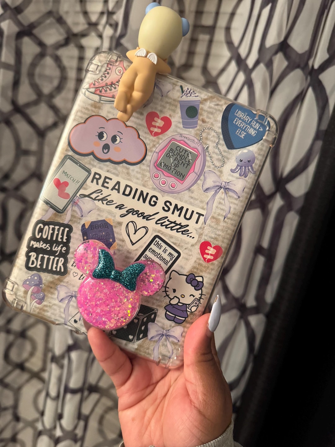 Purple Newspaper Kindle Insert - Etsy