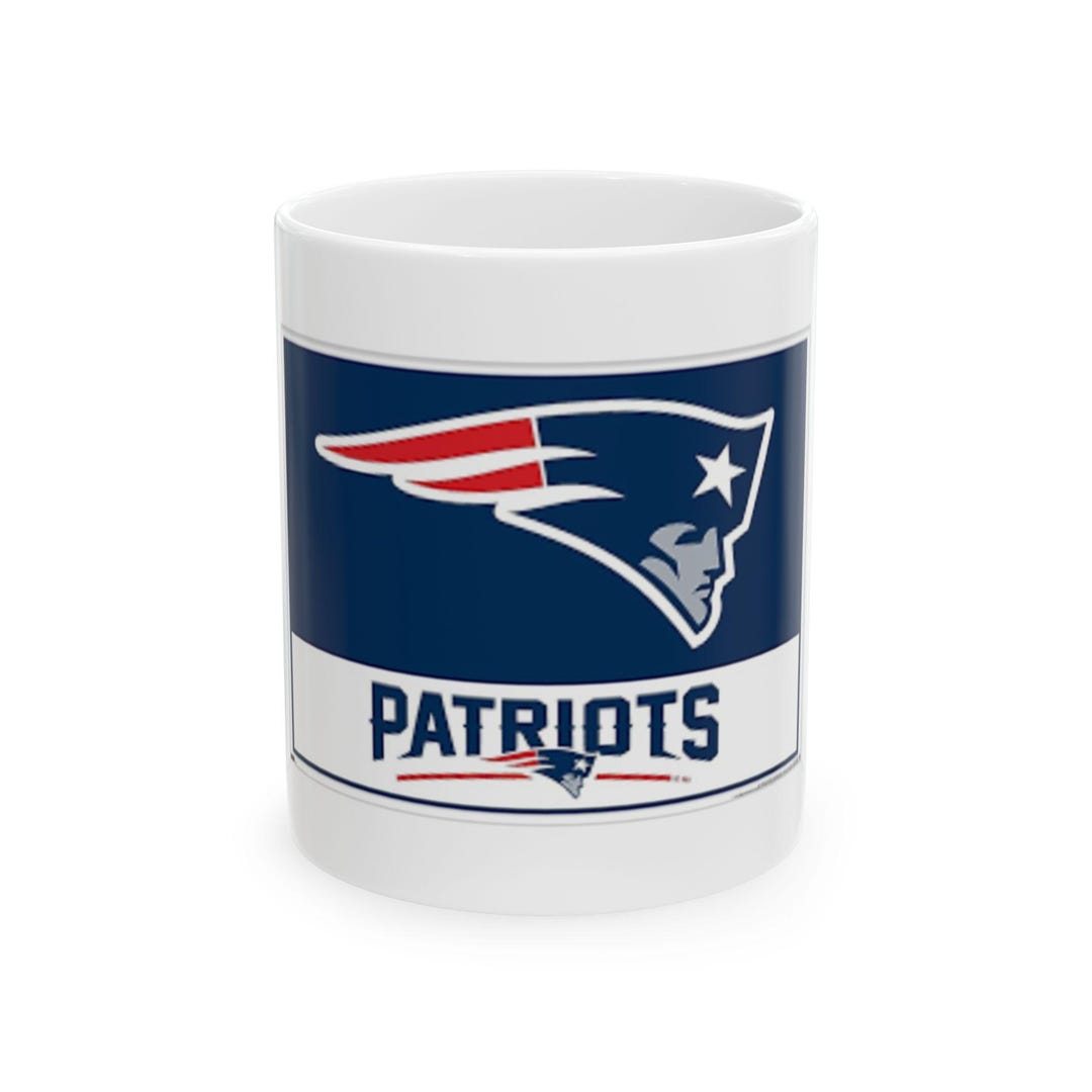 New England Patriots Logo Mug | Ceramic Coffee Cup - Etsy