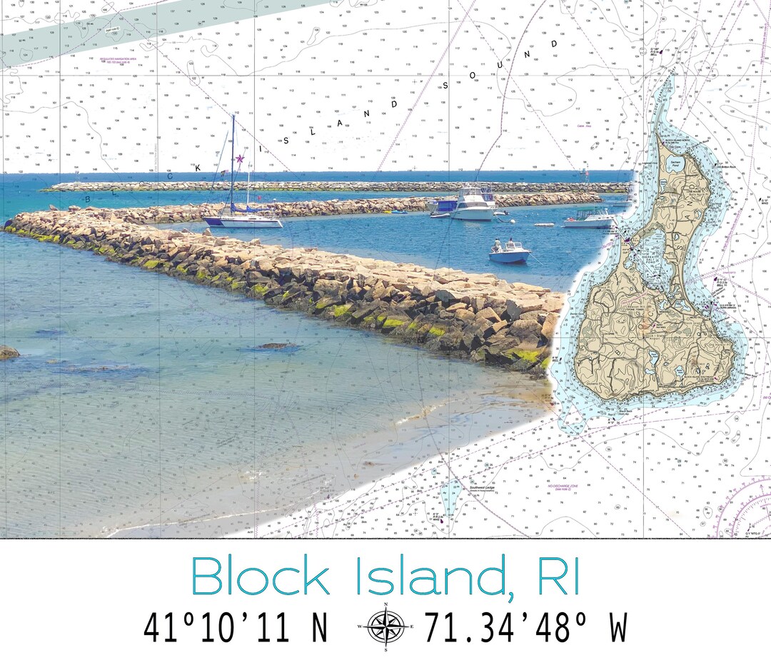 Tote Bag - Block Island RI 2 - Etsy